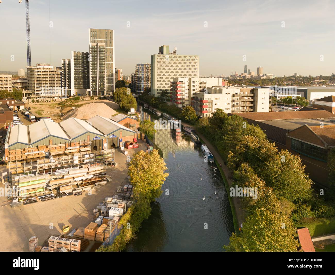 Alperton canal hi-res stock photography and images - Alamy