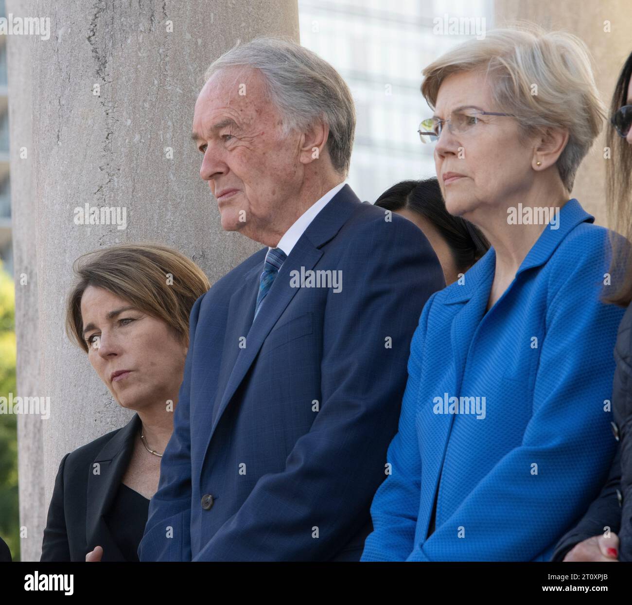 Boston, Massachusetts, USA October 9, 2023 Governor Maura Healey ...