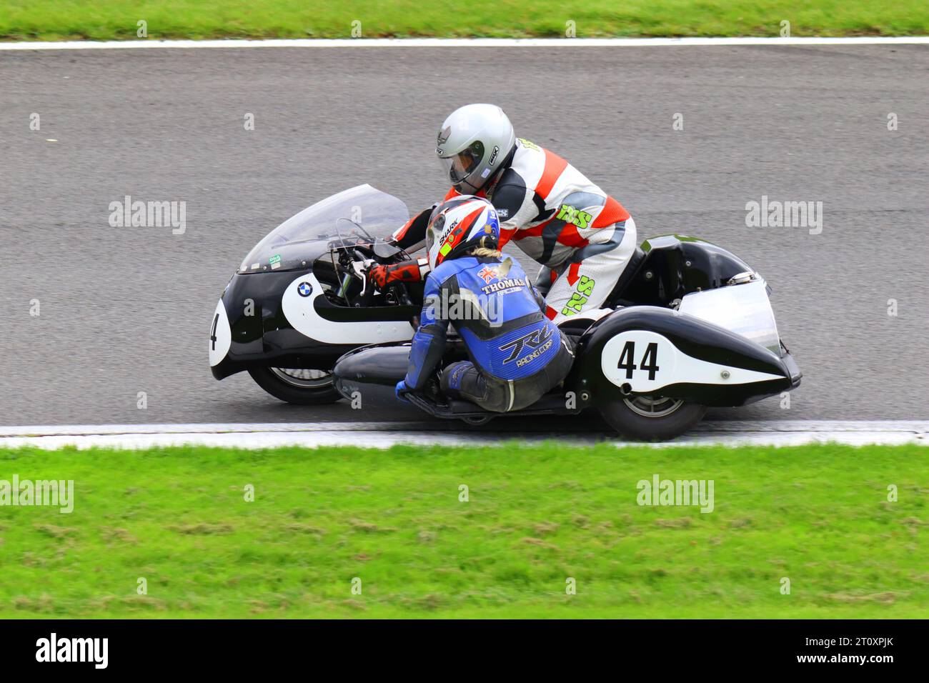 Vintage motorbike racing Stock Photo - Alamy