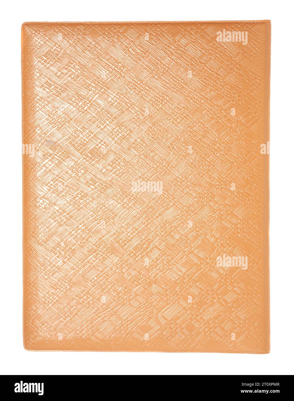 Closed old notepad from 80s isolated on white background Stock Photo ...