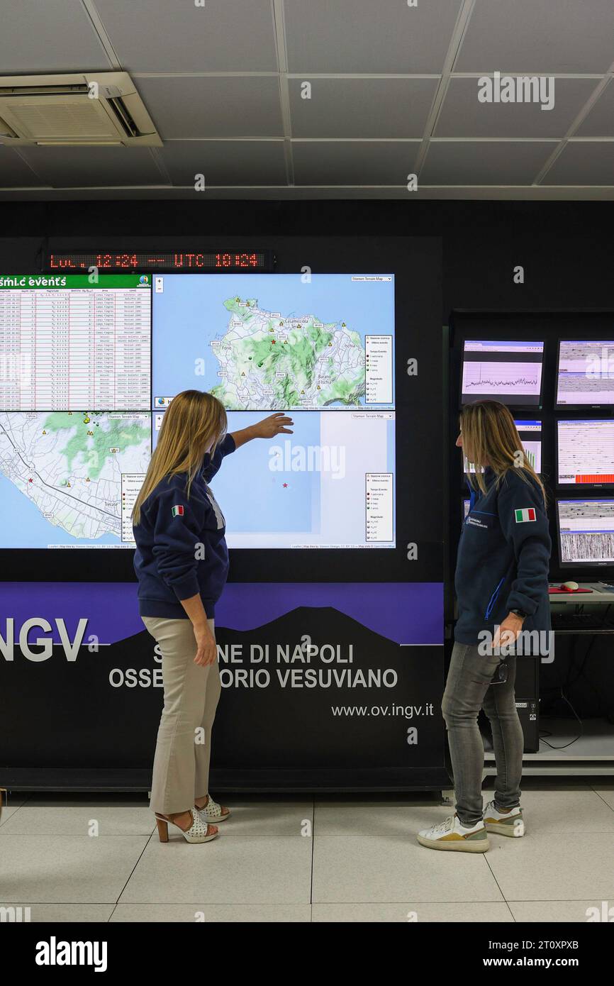 Naples, Campania, ITALY. 9th Oct, 2023. 09/10/2023 Naples, national ...