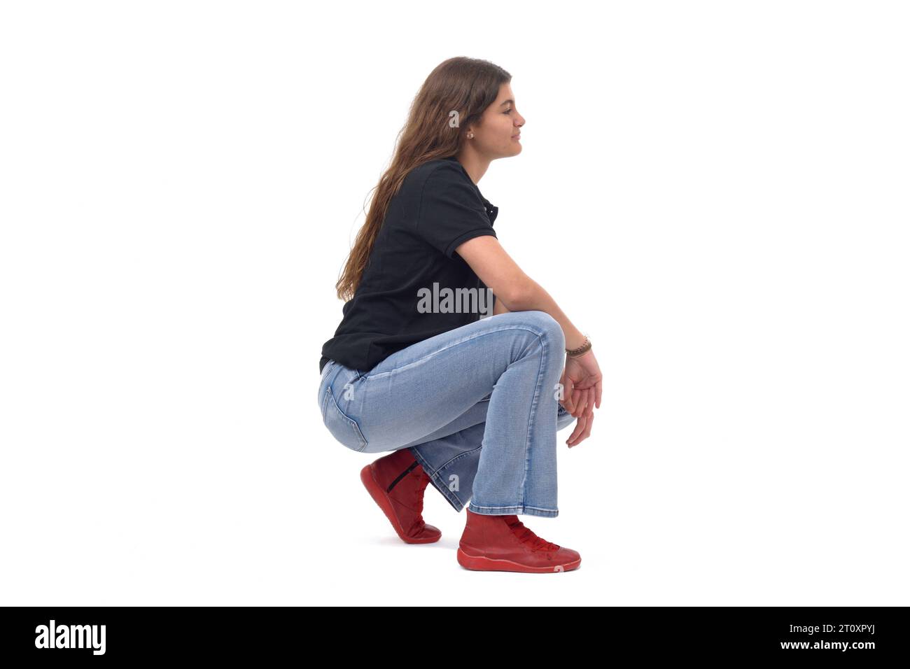 Crouching Person Side