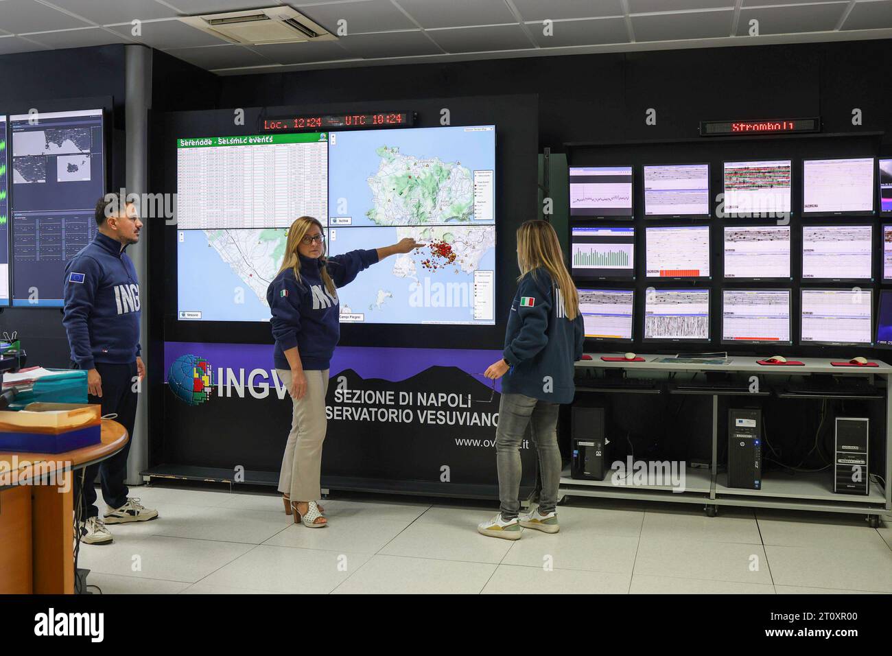 National Institute of Geophysics and Volcanology 09/10/2023 Naples ...