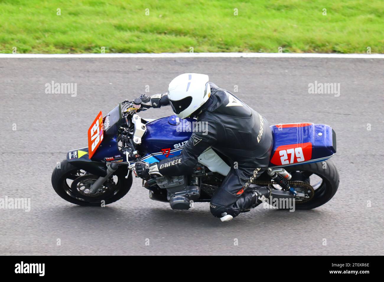 Vintage motorbike racing Stock Photo - Alamy