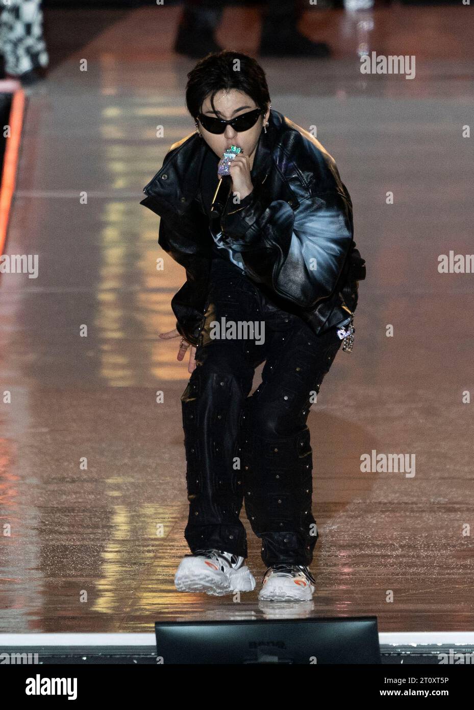 Seoul, South Korea. 8th Oct, 2023. South Korean raper ZICO, performs on ...