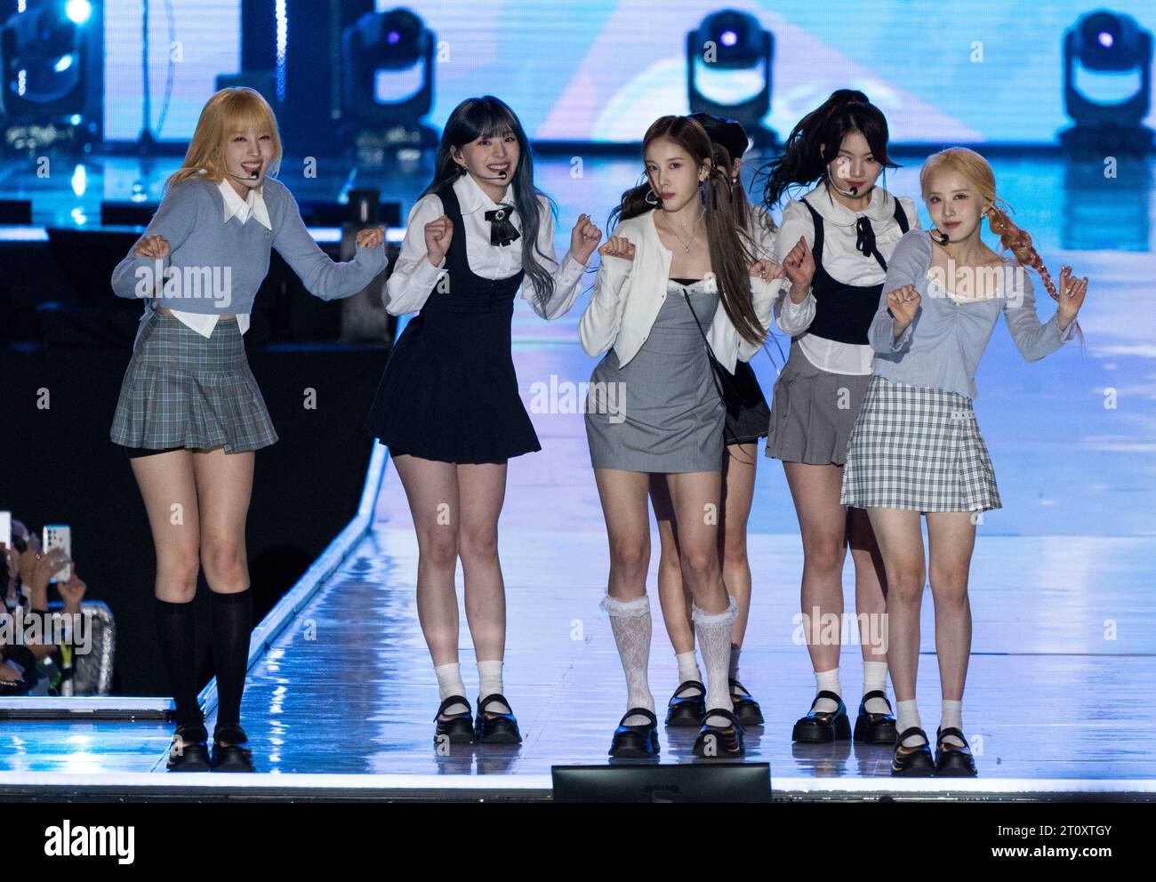 Seoul, South Korea. 8th Oct, 2023. South Korean K-Pop girl group Stacy ...