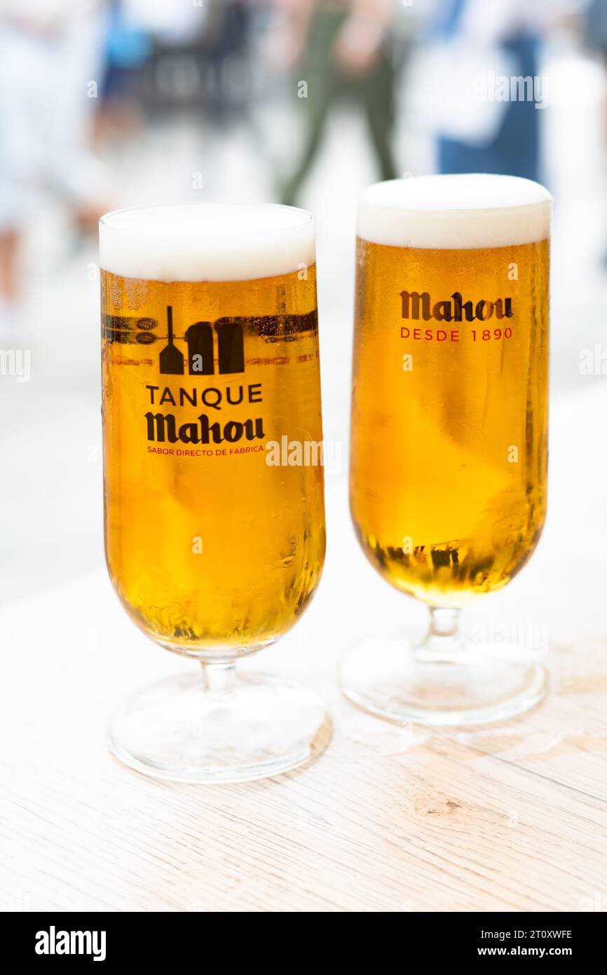 Mahou san miguel hi-res stock photography and images - Alamy