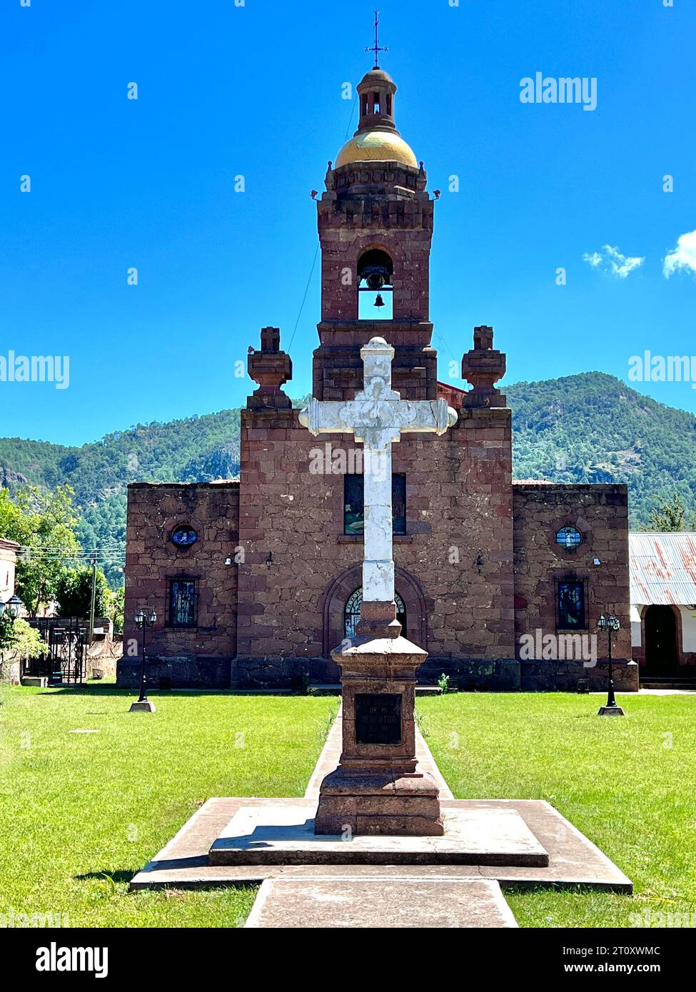A vertical shot taken from the atrium, capturing the quaint facade of ...
