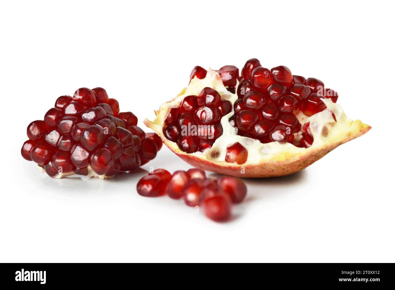 Ripe pomegranate pieces hi-res stock photography and images - Alamy