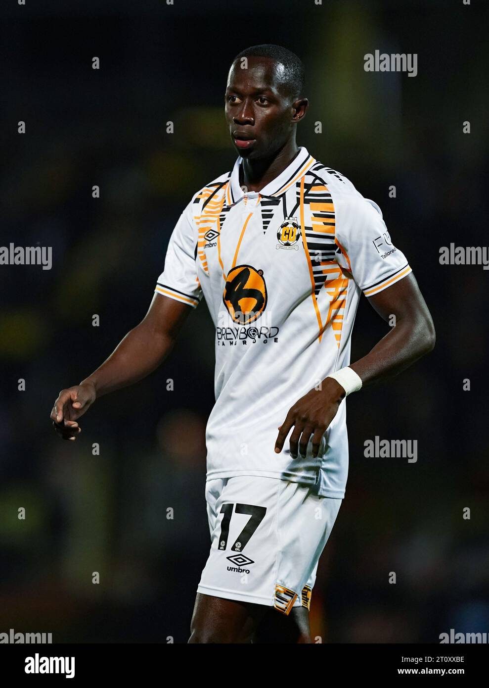 Cambridge United's Saikou Janneh during the Sky Bet League One match at ...