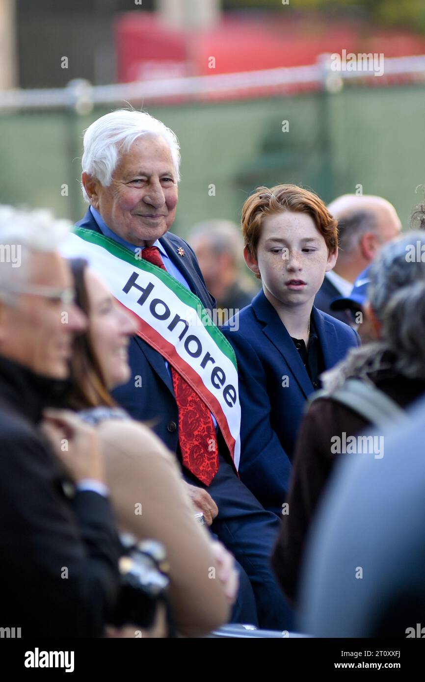 New York, USA. 09th Oct, 2023. Honoree Don DeCarlo at the Columbus Day ...