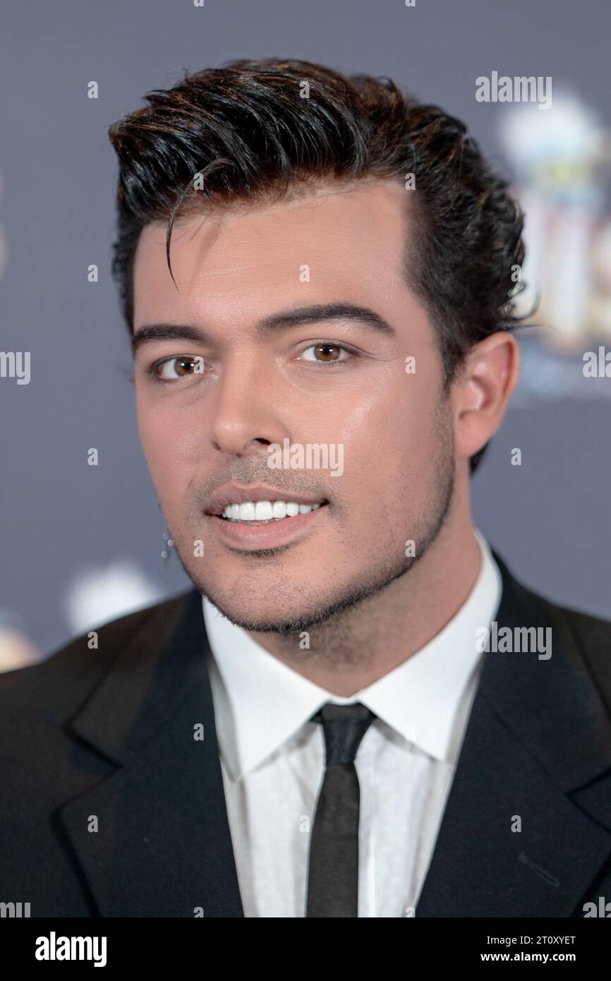 Singer Stash, voice of Branch attends the photocall of ''Trolls 3'' at ...