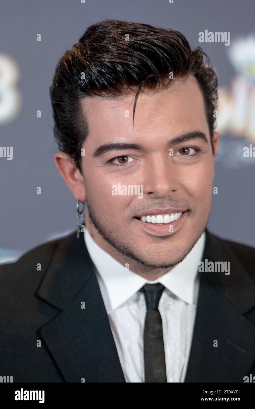 Singer Stash, voice of Branch attends the photocall of ''Trolls 3'' at ...