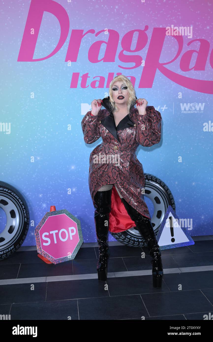 Milan, Italy. 09th Oct, 2023. Milan, Photocall Drag Race Italy ...