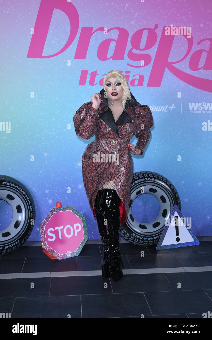 Milan, Italy. 09th Oct, 2023. Milan, Photocall Drag Race Italy ...
