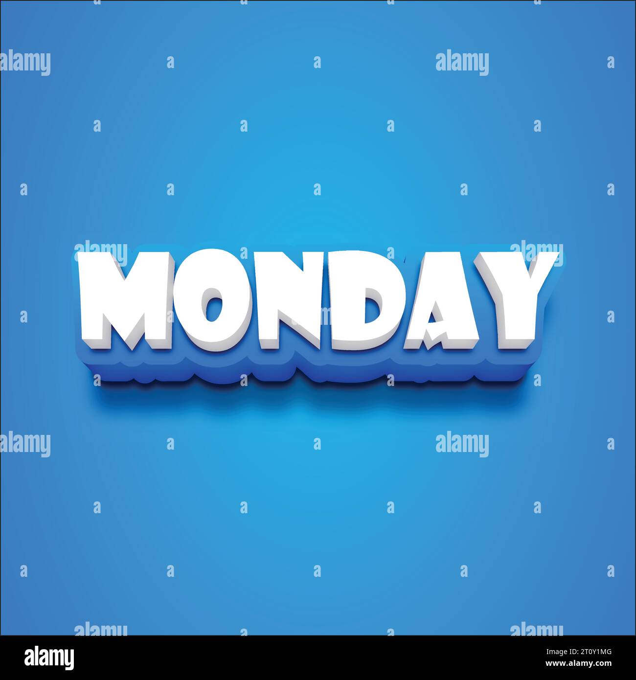 Monday vector vectors hi-res stock photography and images - Alamy
