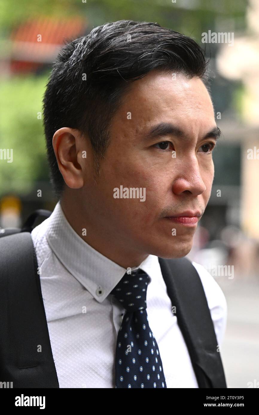 Melbourne, Australia. 09th Oct, 2023. Liang Joo Leow outside the County ...