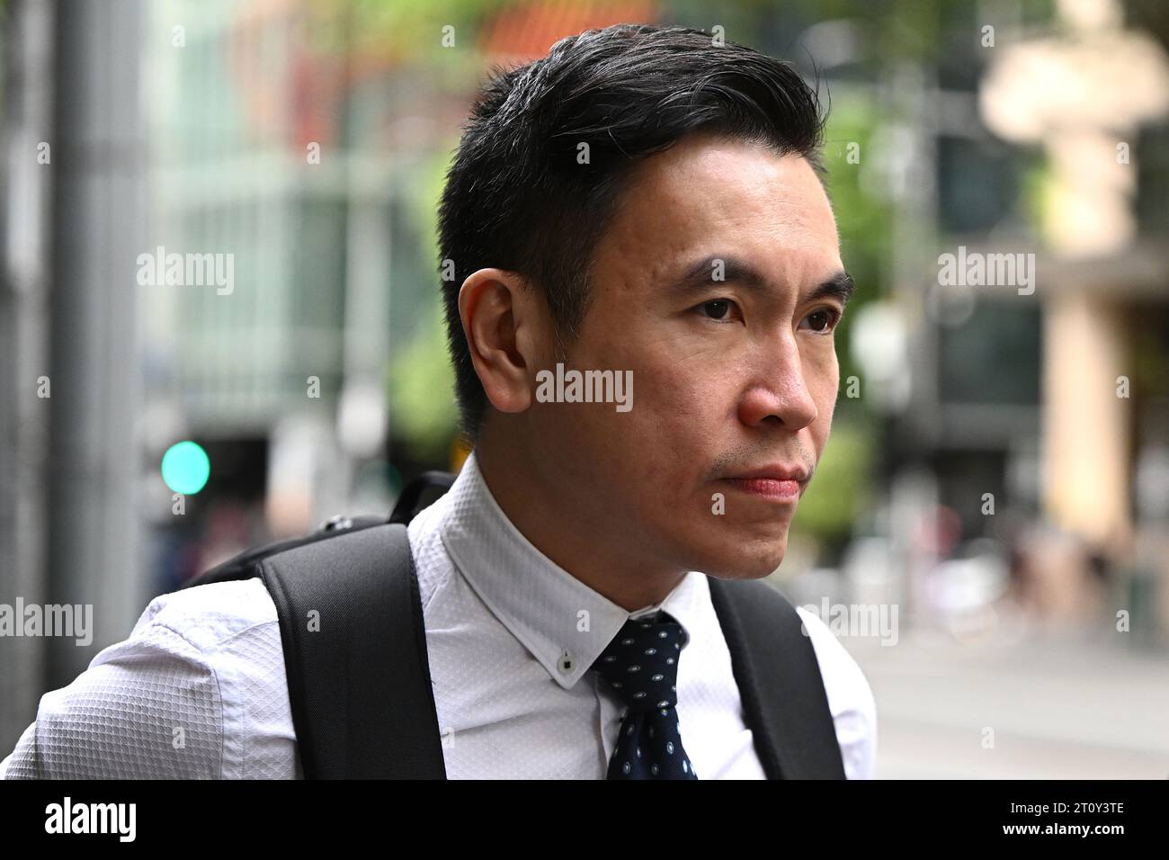 Melbourne, Australia. 09th Oct, 2023. Liang Joo Leow outside the County ...