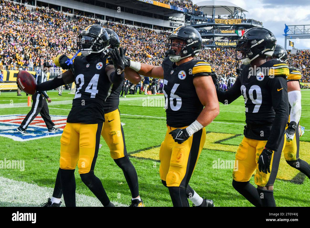 Joey porter jr steelers hi-res stock photography and images - Alamy