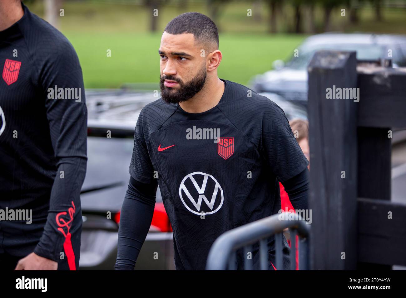 Nashville, Tennessee, USA. 9th October, 2023. Cameron Carter-Vickers ...