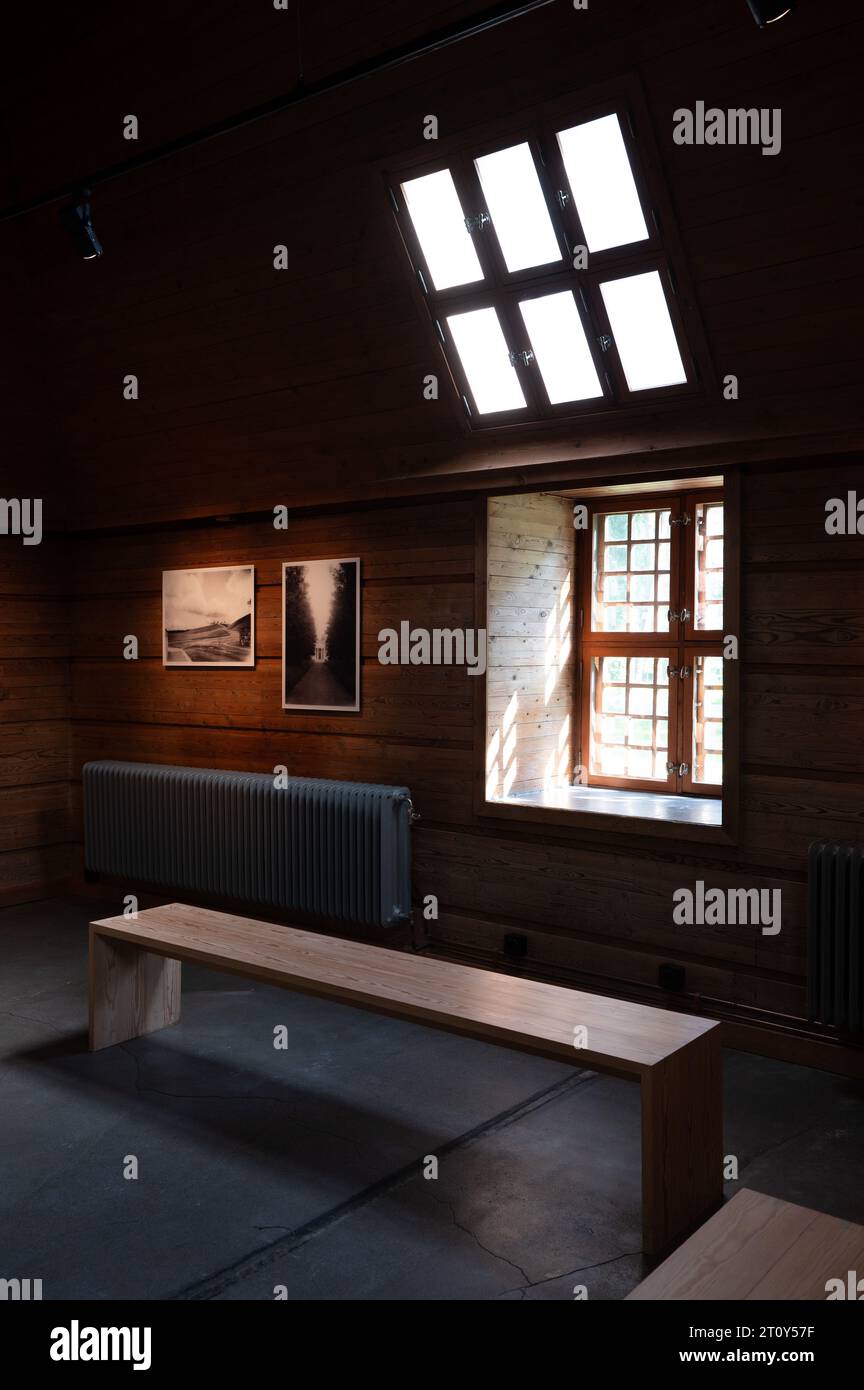 A stunning view of the Woodland Cemetery Visitor Center, a UNESCO World ...