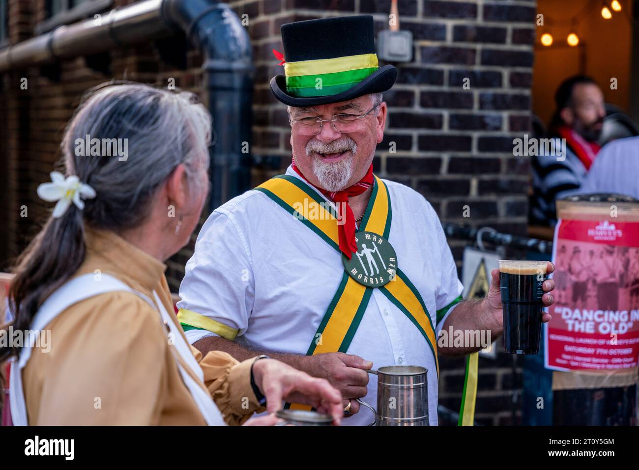 Woman dancing old man hi-res stock photography and images - Alamy