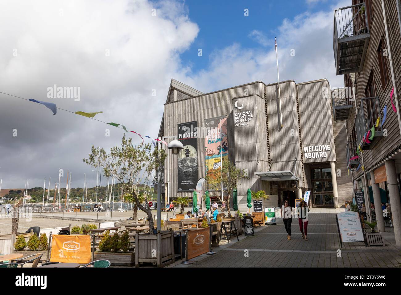 National Maritime Museum building in Falmouth Cornwall, exhibitions, shops,history and ...