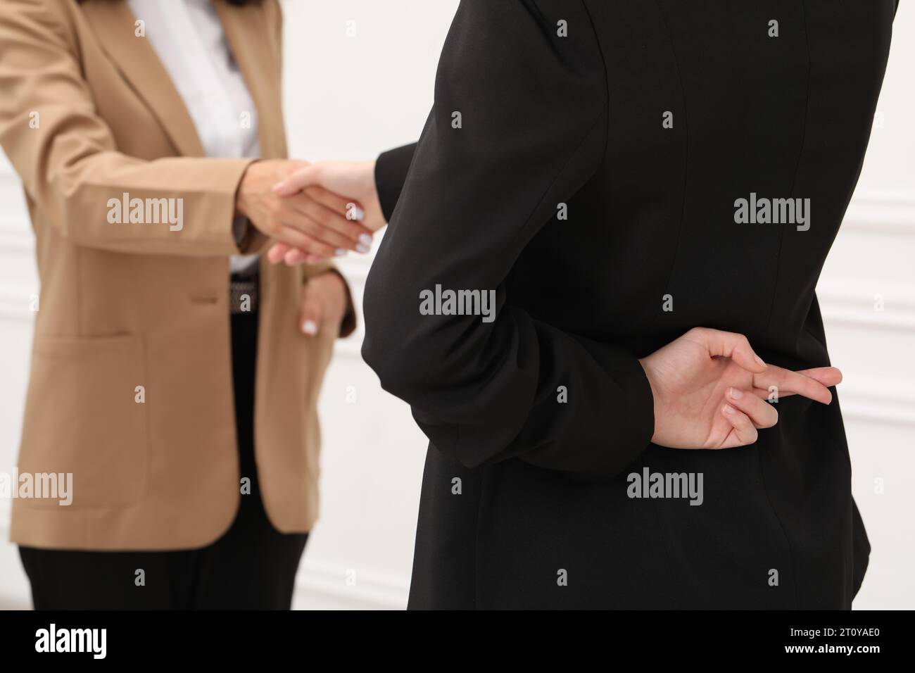 Young employee shaking hands with boss hi-res stock photography and ...