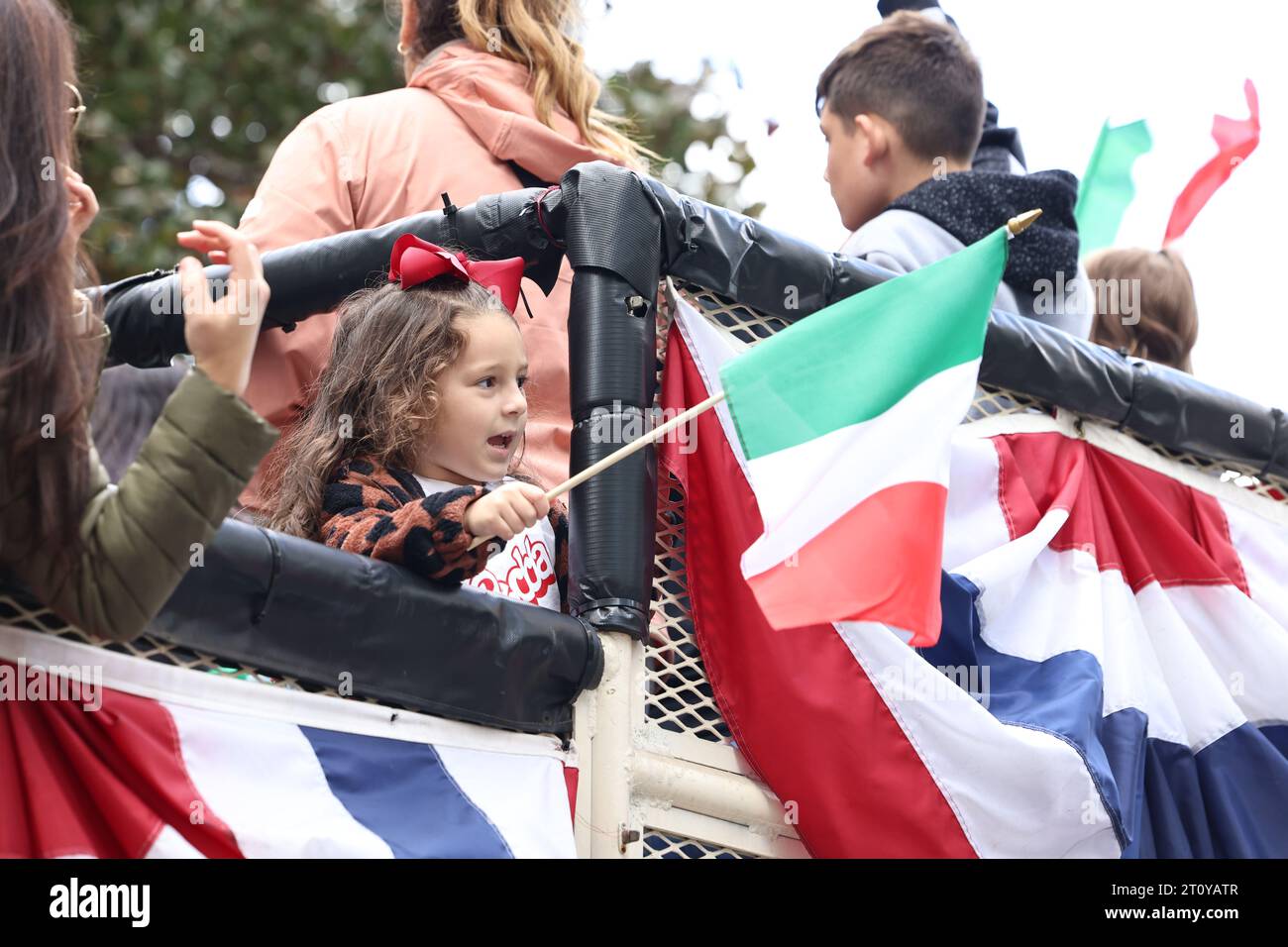 Italian americans marching hi-res stock photography and images - Alamy