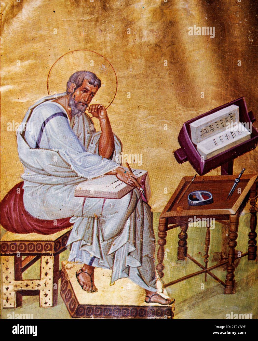 Byzantine manuscript hi-res stock photography and images - Alamy