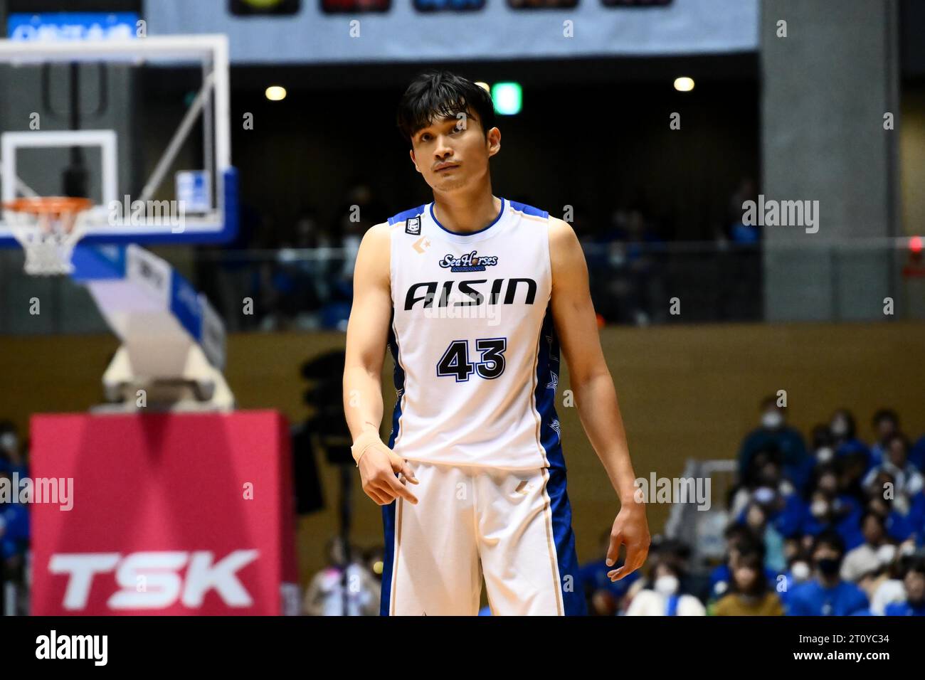 Daesung Lee (Seahorses), OCTOBER 8, 2023 - Basketball : 2023-24 B ...