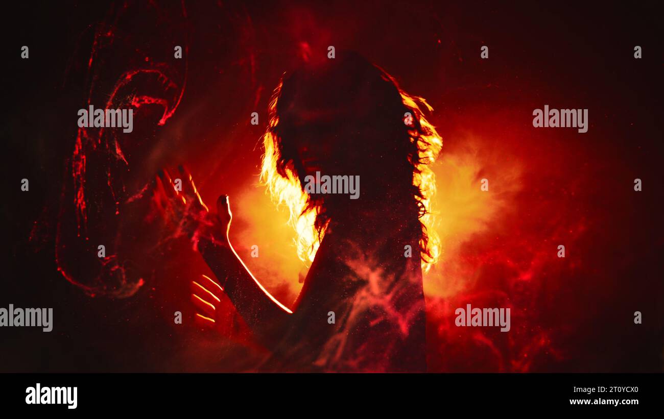 Flame swirls hi-res stock photography and images - Alamy