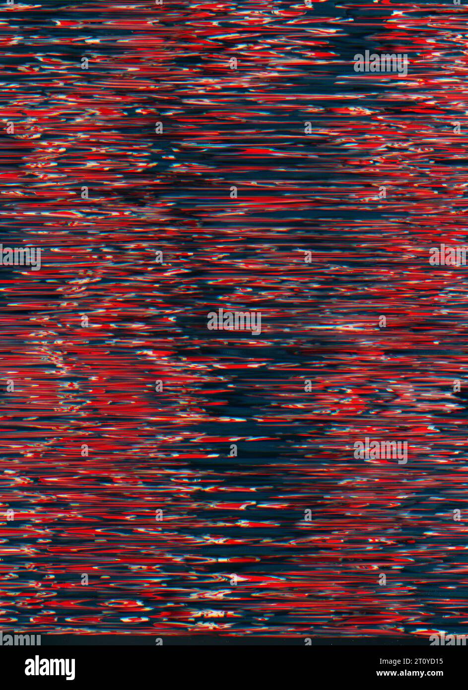 color glitch background static noise dark red blue Stock Photo - Alamy