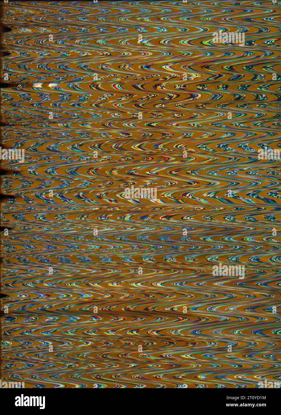 glitch noise texture analog distortion orange blue Stock Photo - Alamy