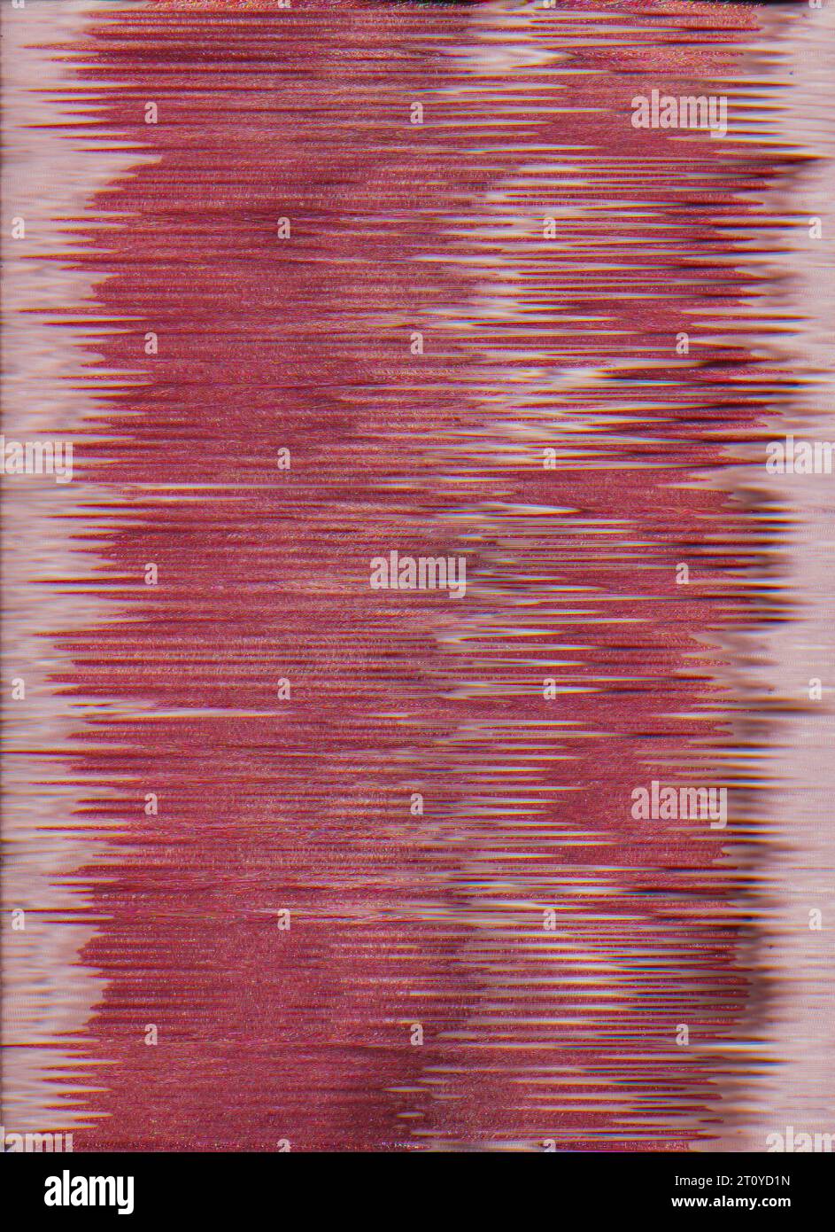 glitch noise texture analog distortion pink grain Stock Photo - Alamy