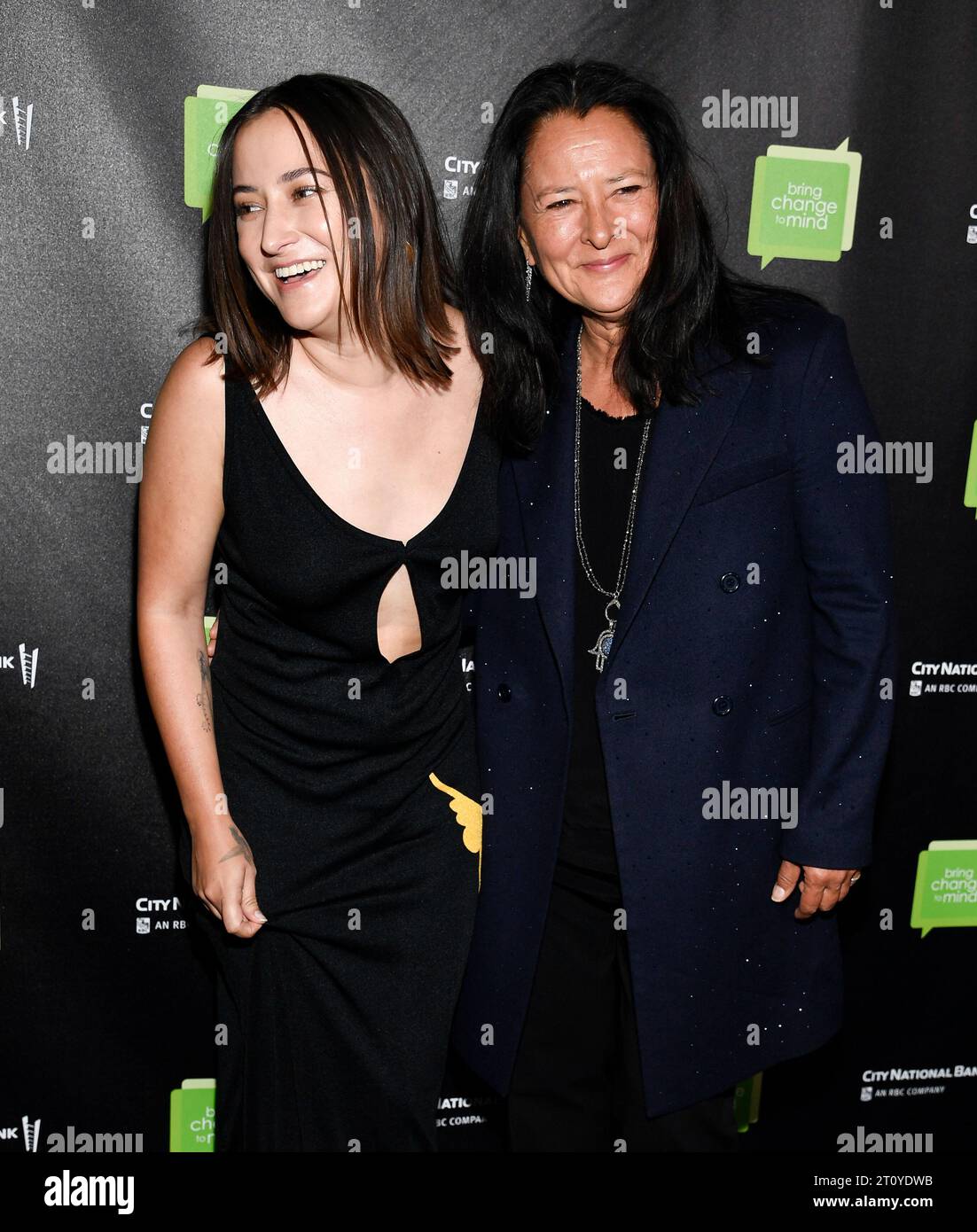 Zelda Williams, left, and mother Marsha Williams attend the Bring ...