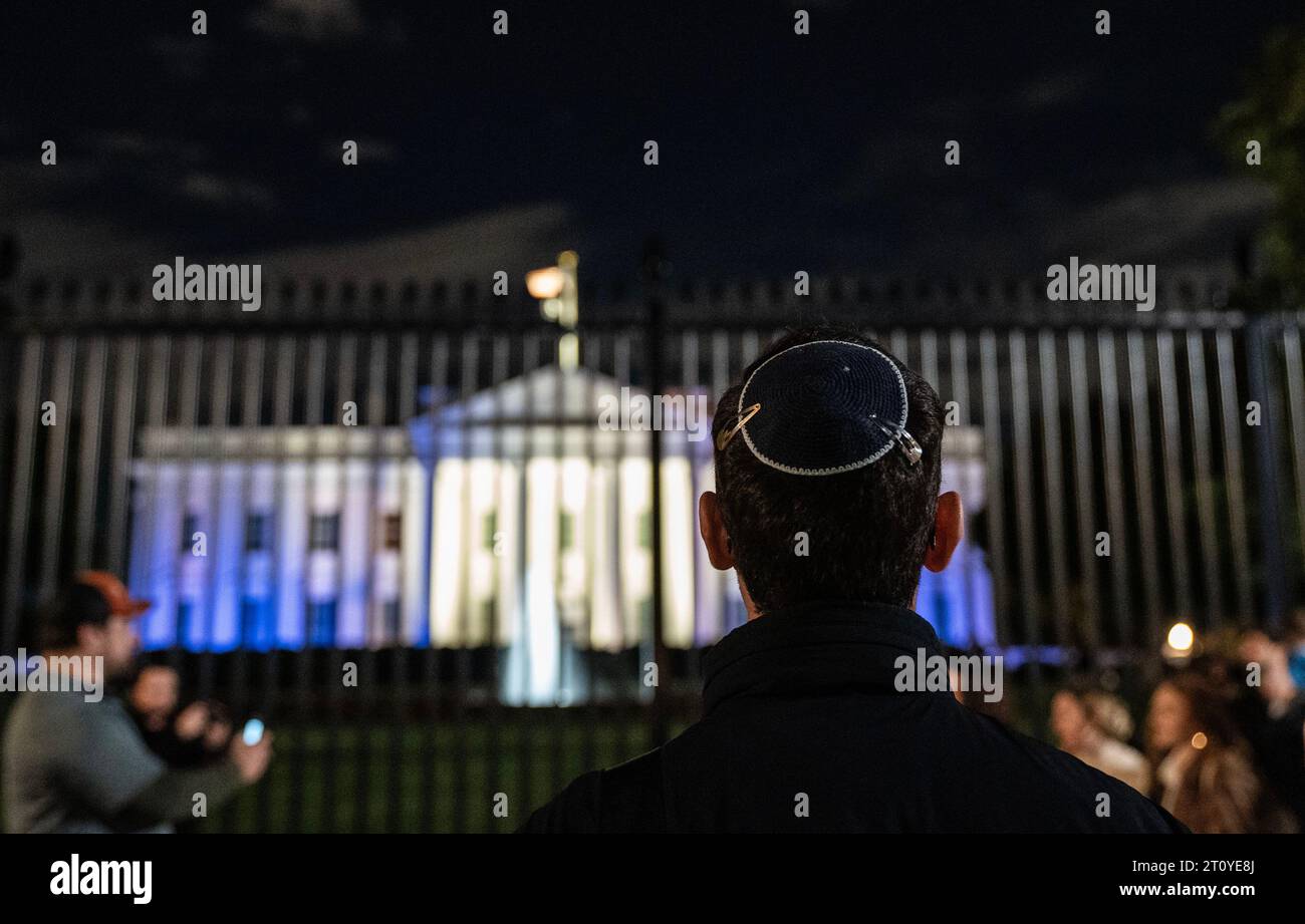 Washington, United States. 09th Oct, 2023. The White House is ...