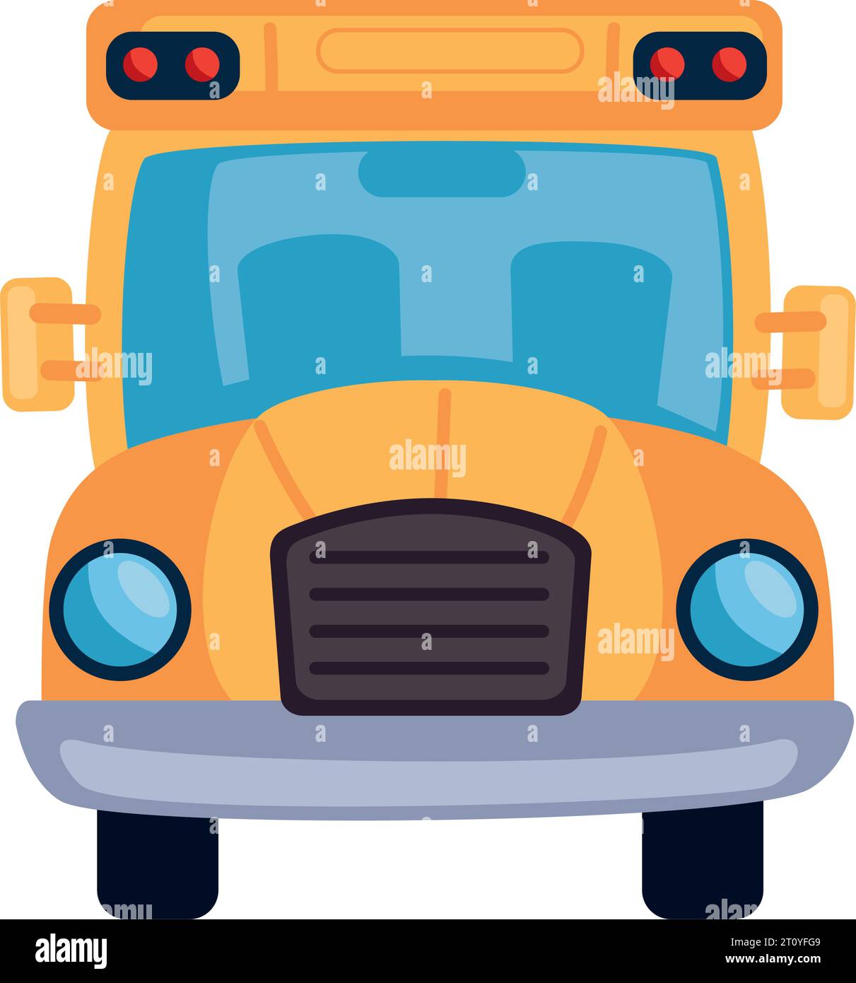 school bus isolated Stock Vector Image & Art - Alamy