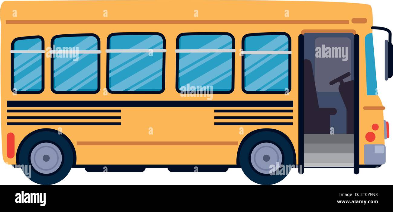 school bus illustration Stock Vector Image & Art - Alamy