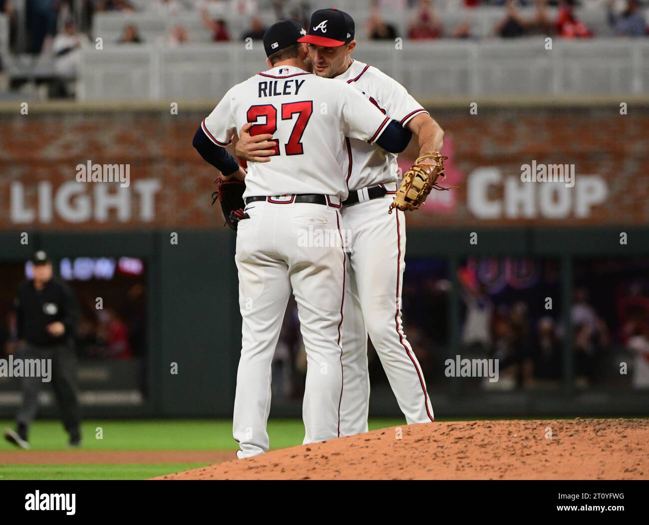 Atlanta, United States. 09th Oct, 2023. Atlanta Braves first baseman ...
