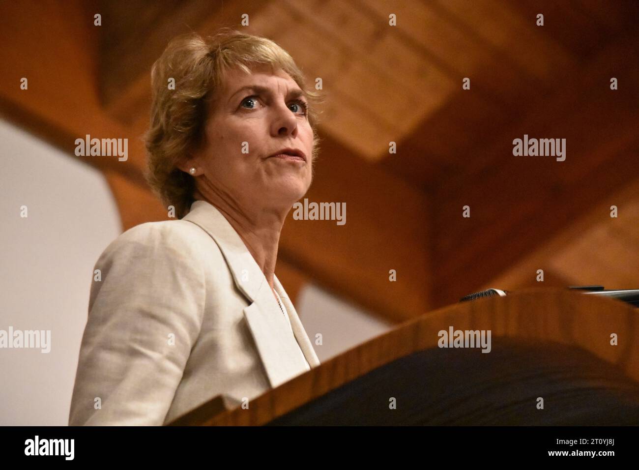 Fair Lawn, United States. 09th Oct, 2023. Assemblywoman Lisa Swain (D ...
