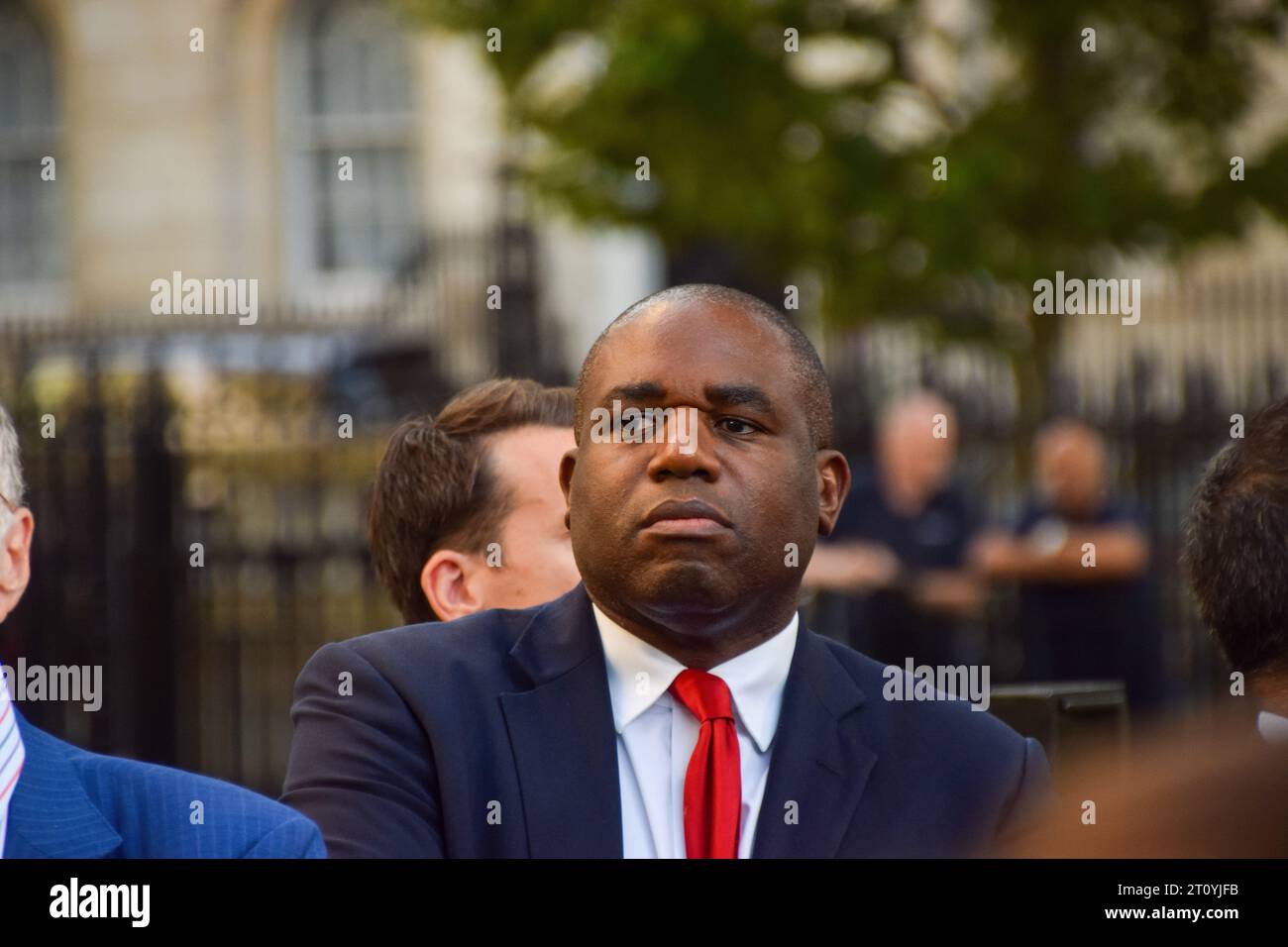 London, UK. 09th Oct, 2023. David Lammy, Shadow Foreign Secretary ...