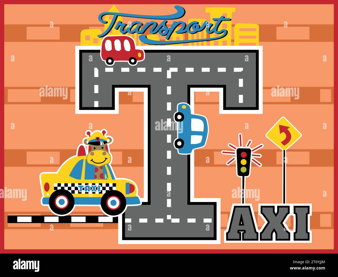 City transportations Stock Vector Images - Alamy