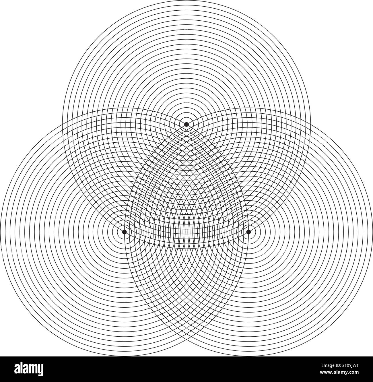 Concentric circle elements. Element for graphic web design, Template ...