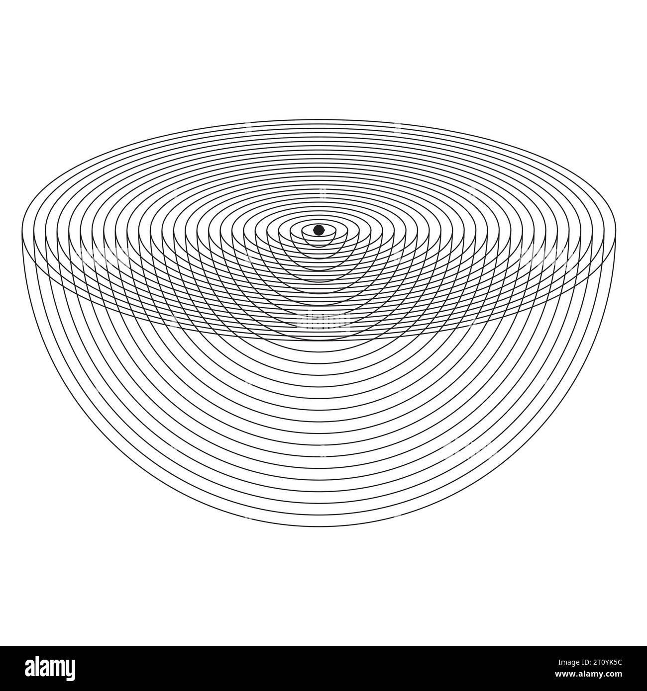 Concentric circle elements. Element for graphic web design, Template ...