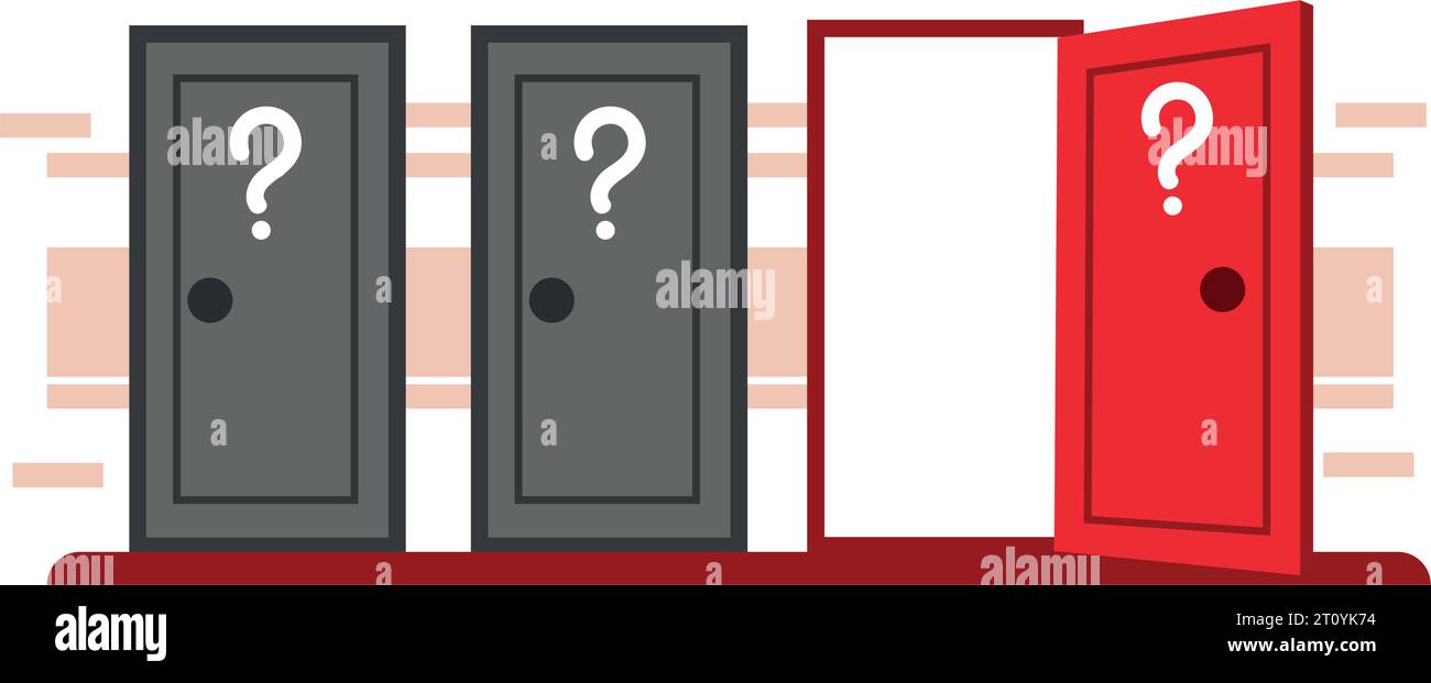Answer the door Stock Vector Images - Alamy