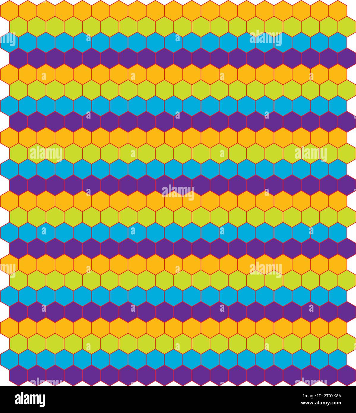 hexagon color grid pattern. hexagon texture. wall background. Geometric ...
