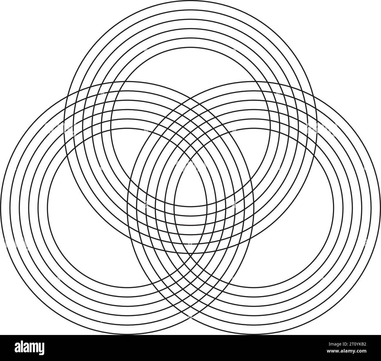 Concentric circle elements. Element for graphic web design, Template ...