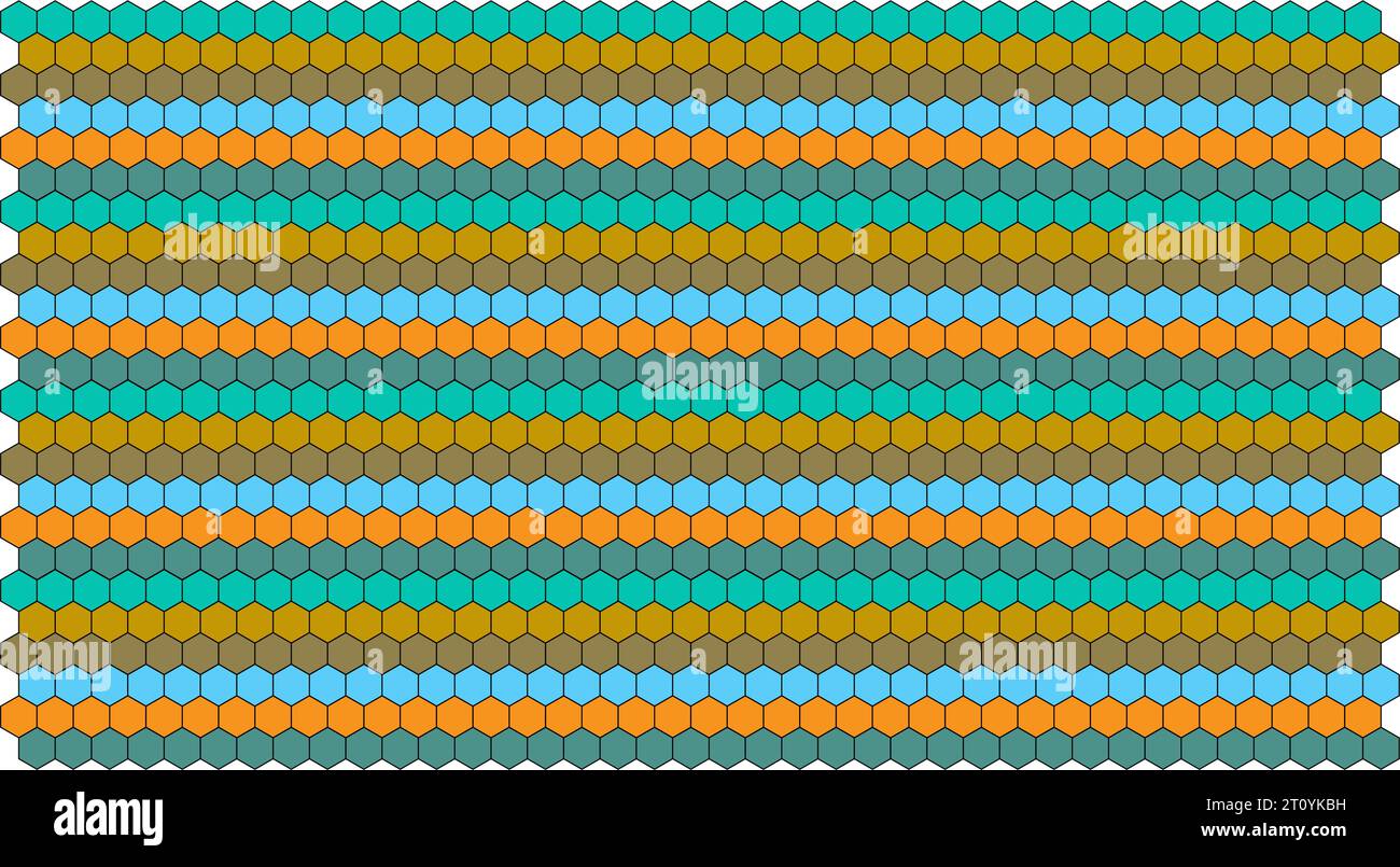 hexagon color grid pattern. hexagon texture. wall background. Geometric ...