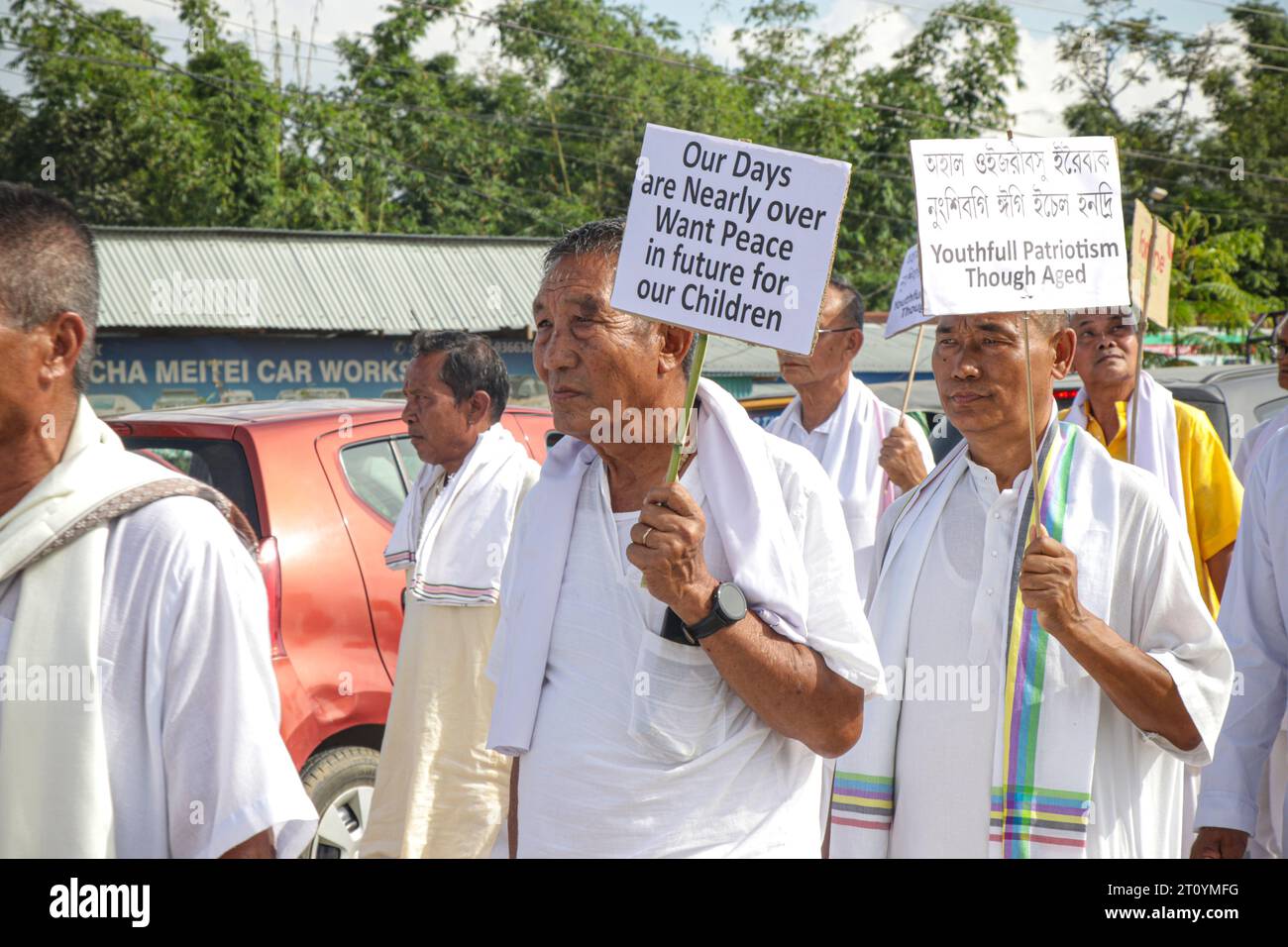Manipur riots hi-res stock photography and images - Alamy